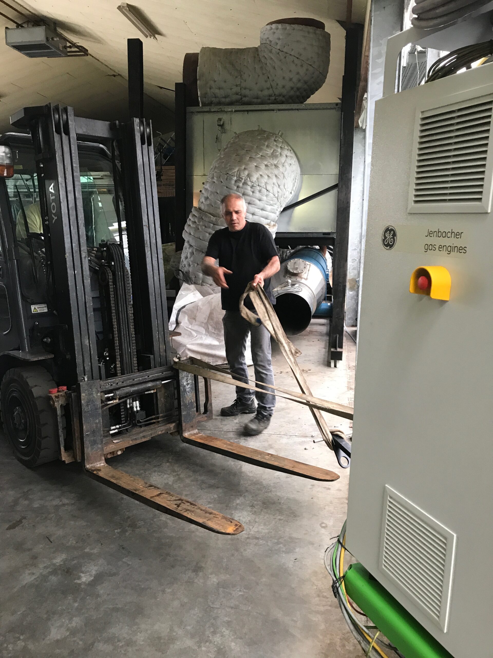 Demontage Jenbacher 616 | All Industrial Machines